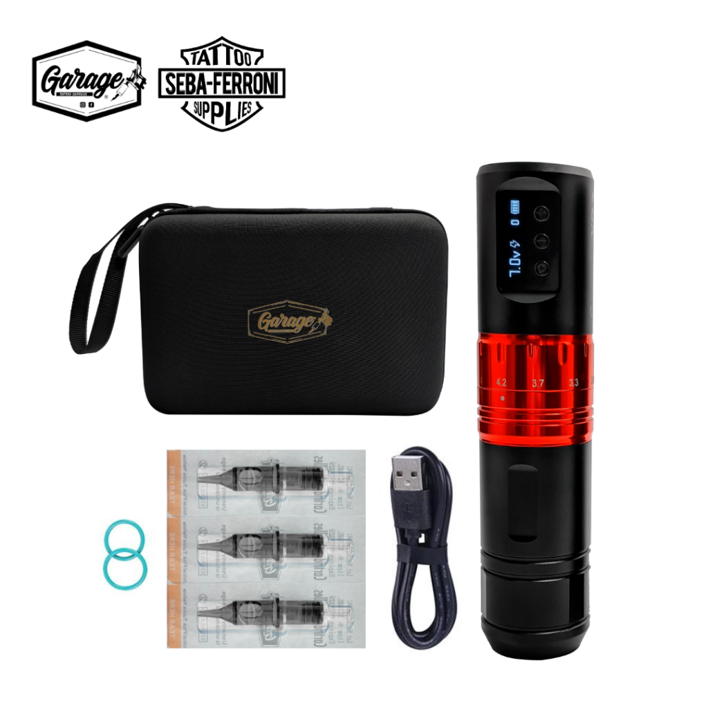 Maquina Pen Garage XR3 Inalámbrica – Seba Ferroni Tattoo Supplies